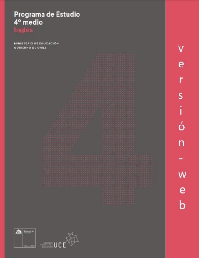 Programas de Estudio Inglés | Currículum Nacional